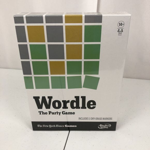 Wordle | Games | Wordle The Party Game Hasbro Board Game Brand New In ...